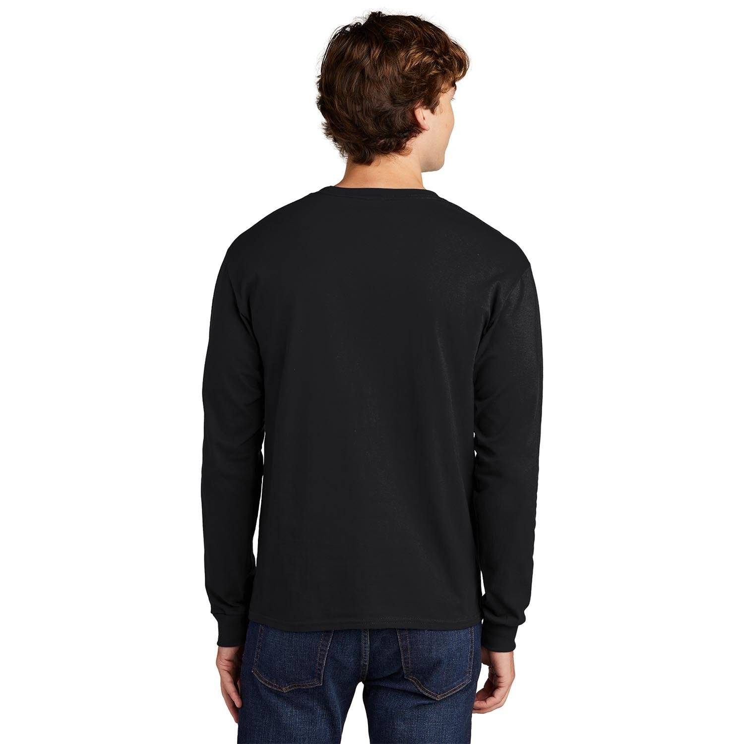 Hanes Essential-T Cotton Long Sleeve T-Shirt | Galls