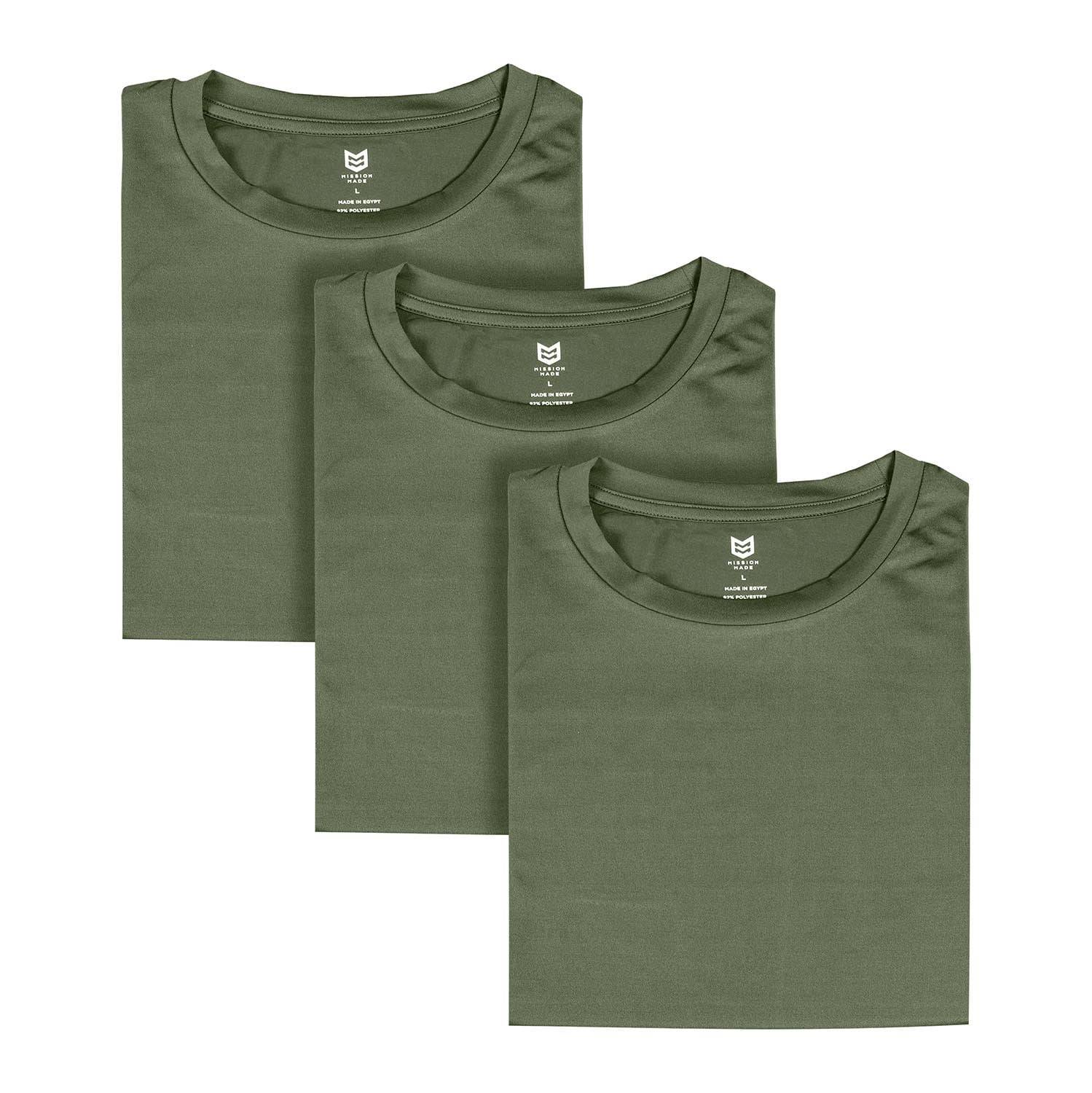 Mission Made Men's Performance T-Shirt, 3-Pack