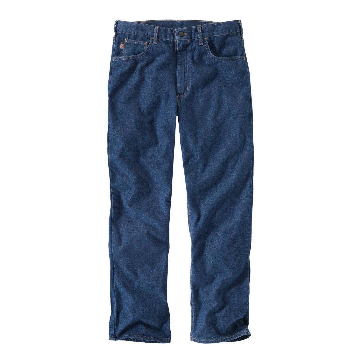 Carhartt Flame-Resistant Signature Relaxed Fit Denim Jeans