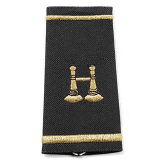Eiseman-Ludmar Soft Shoulder Epaulets for Fire Rank