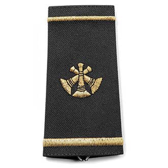 Eiseman-Ludmar Soft Shoulder Epaulets for Fire Rank