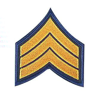 Penn Emblem Standard Sergeant Chevron Emblem