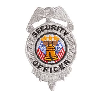Hero's Pride Embroidered Eagle Security Officer Patch