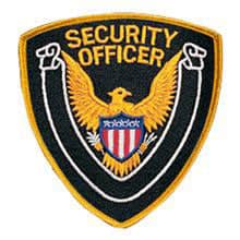 LawPro Security Officer Shoulder Patch with Scroll