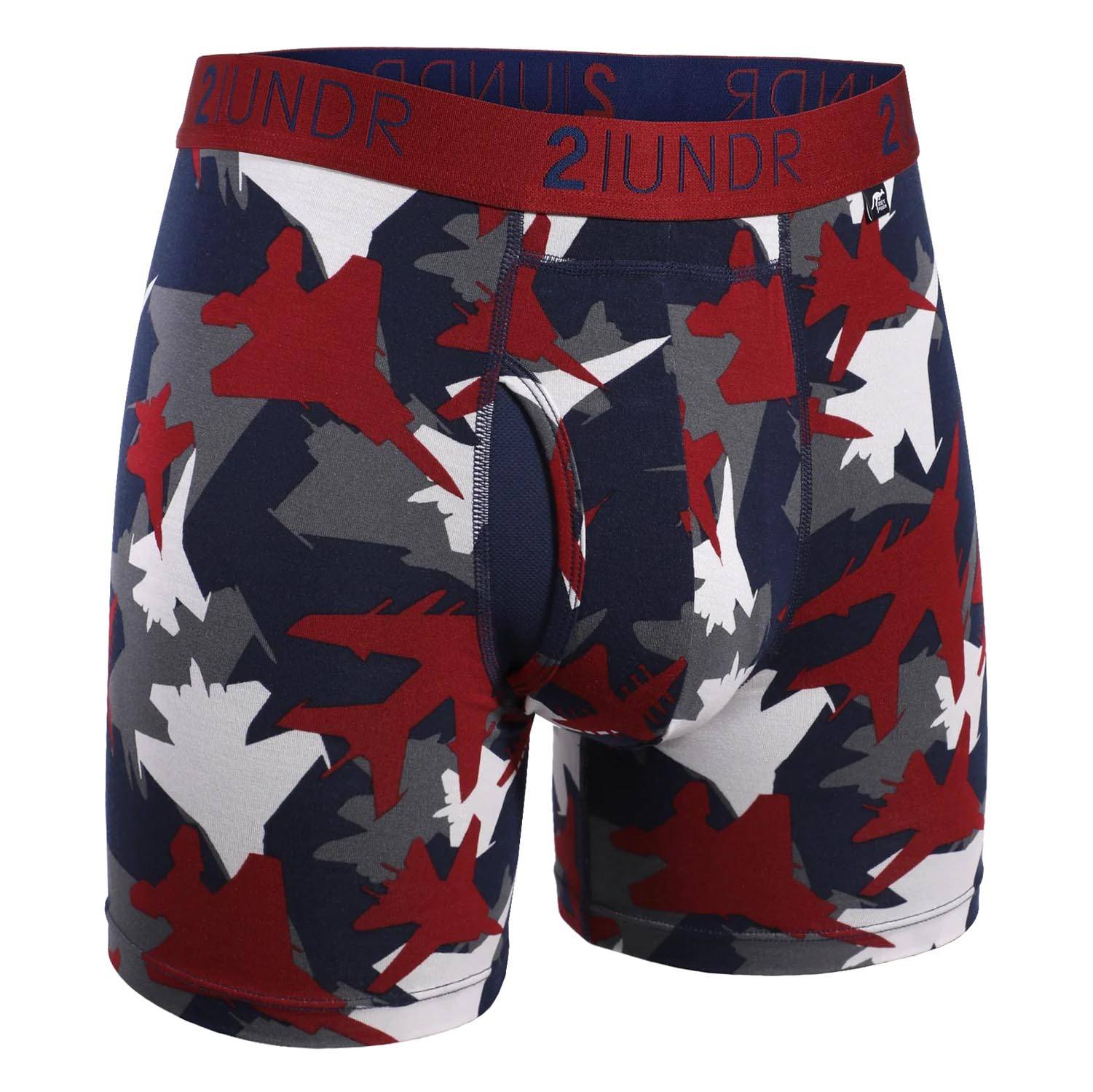 2UNDR Men's Swing Shift 6" Boxer Briefs, 2 Pack | Galls