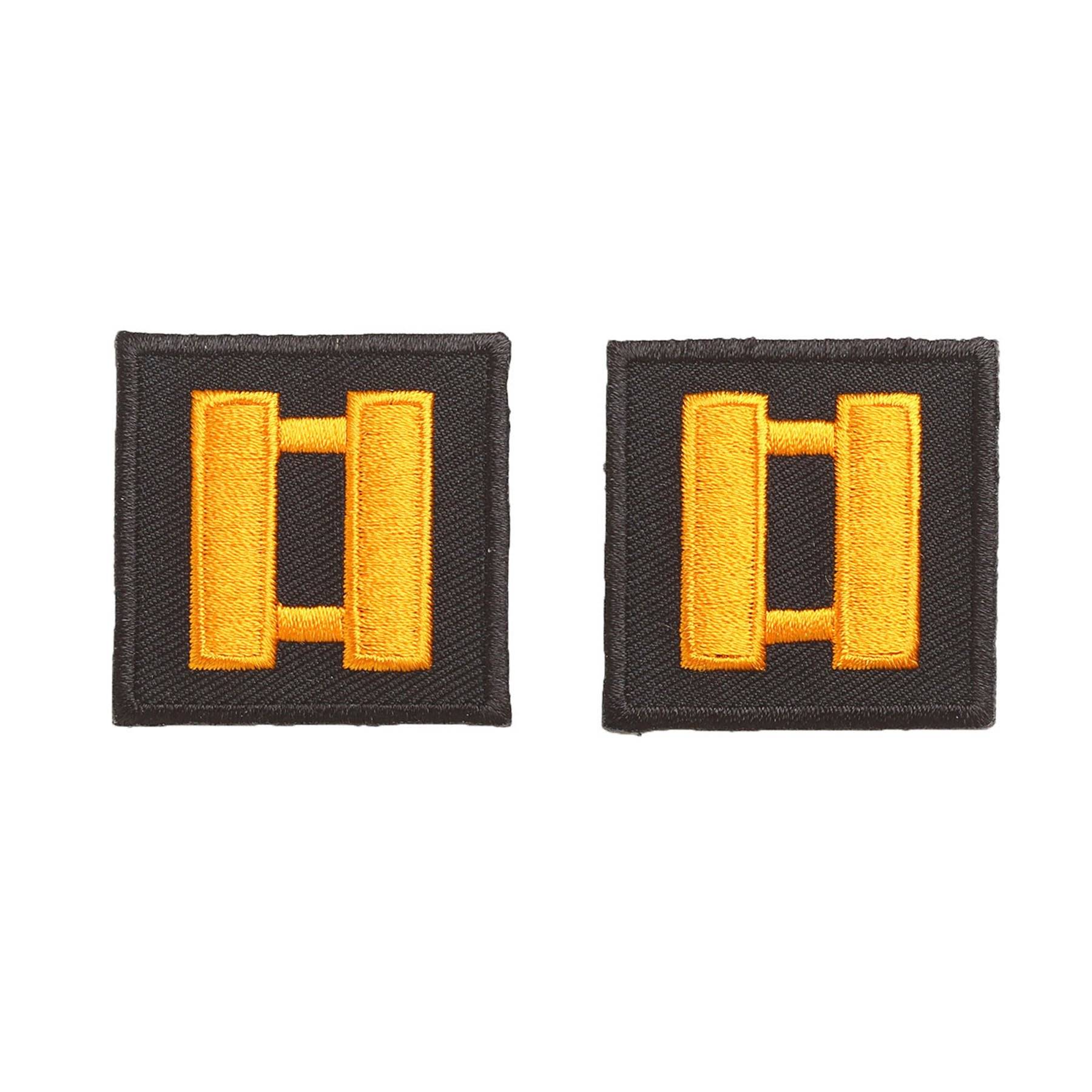 Hero's Pride Embroidered Rank 1-1/2" x 1-1/2"