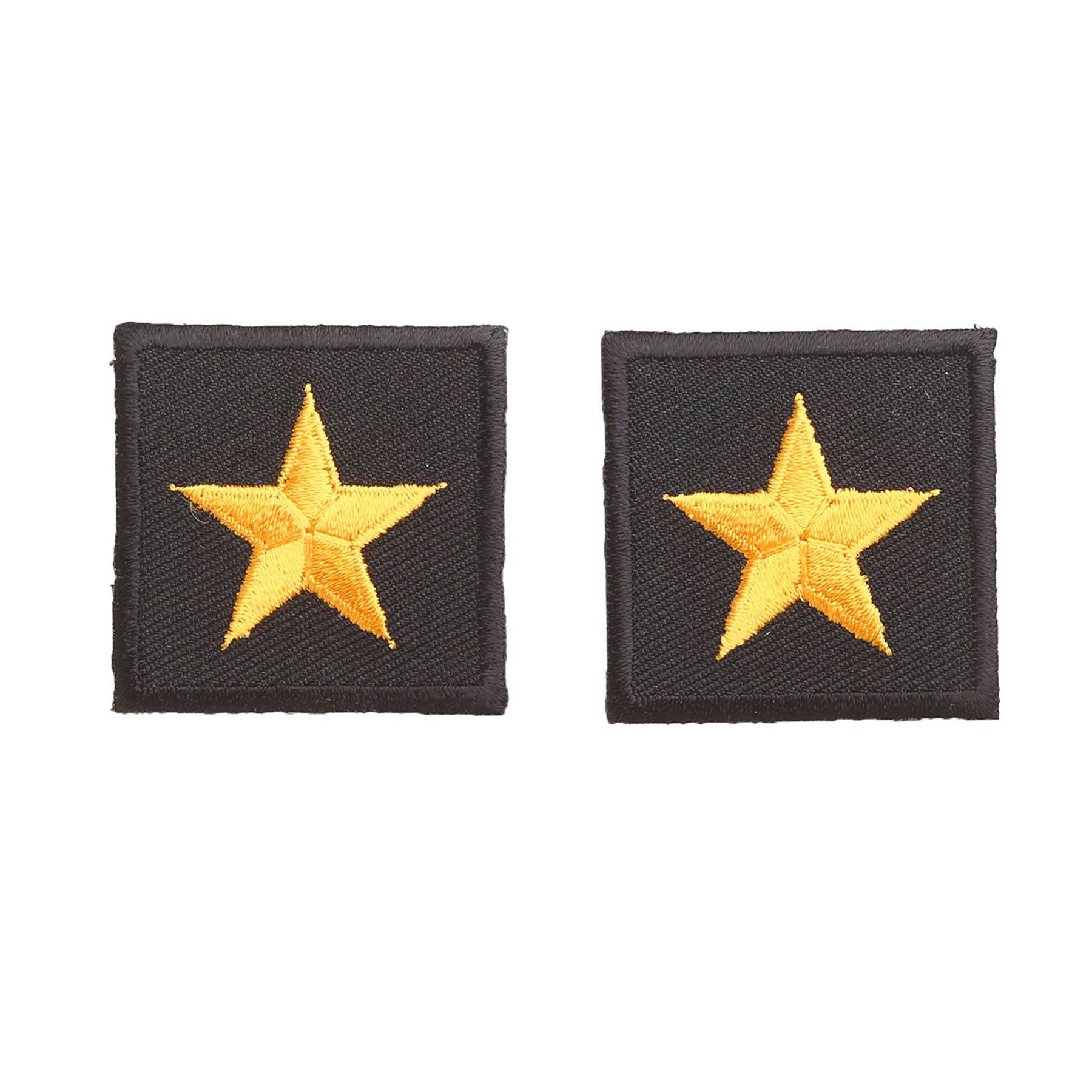 Hero's Pride Embroidered Rank 1-1/2" x 1-1/2"