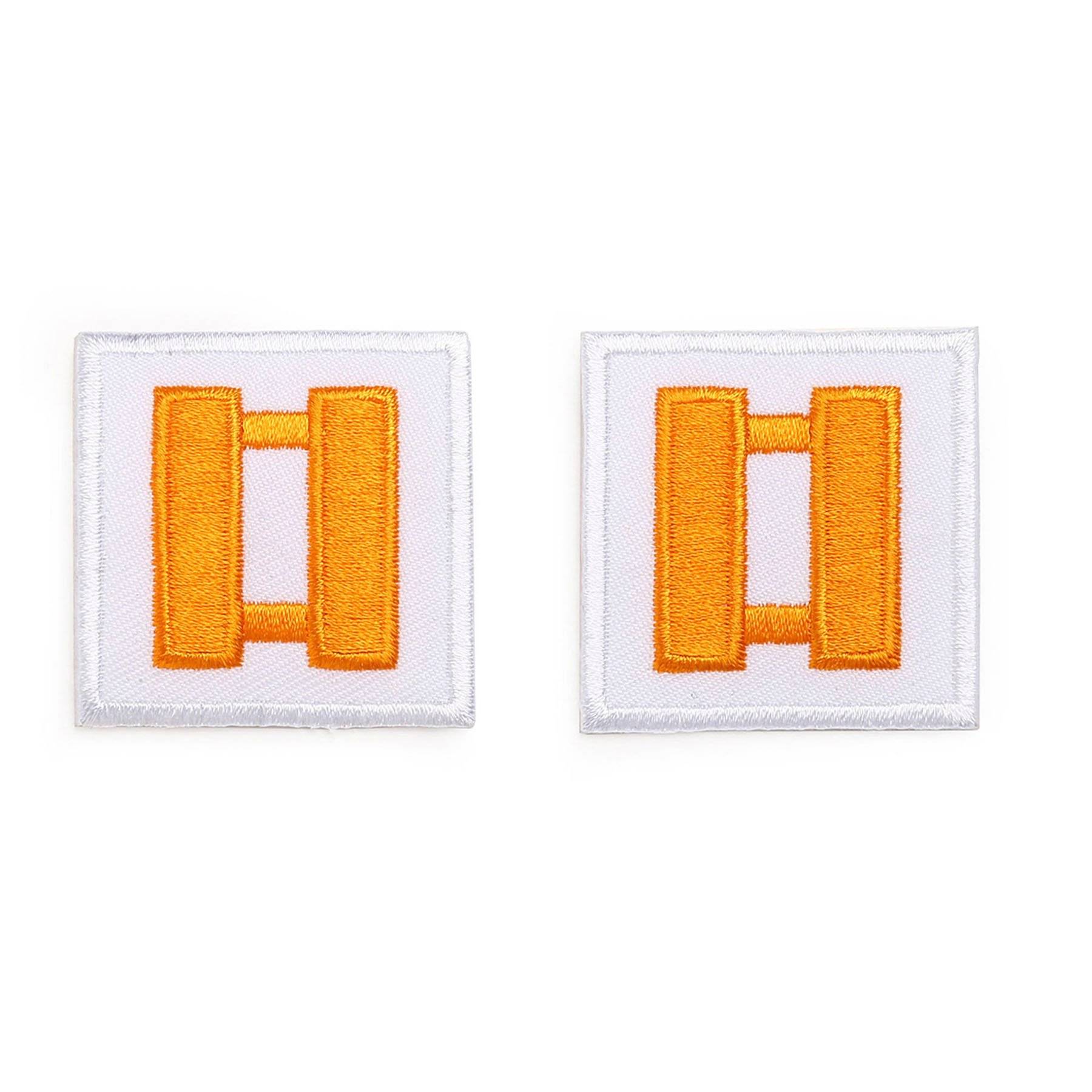 Hero's Pride Embroidered Rank 1-1/2" x 1-1/2"