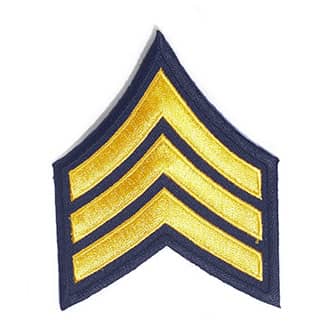 LawPro Sergeant Chevrons, 3"
