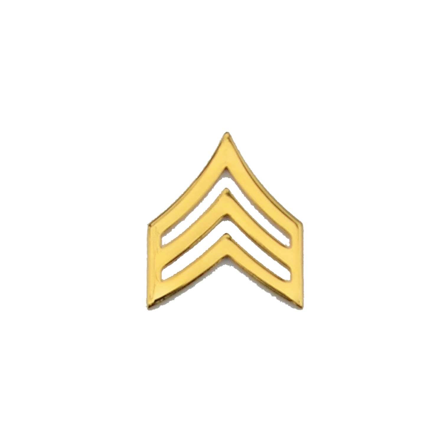 Eiseman-Ludmar 3/4" Corporal Chevron Insignia, Pair | Ga
