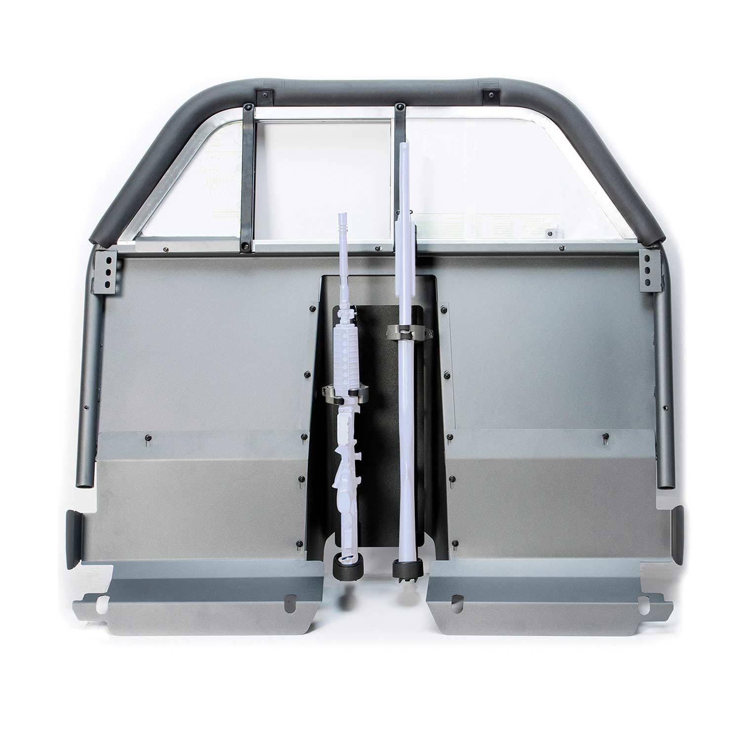 Tufloc Dual Vertical X-Lock Gun Rack with Handcuff Key