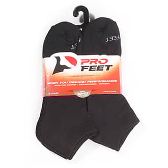Pro Feet Performance Physical Training Low-Cut Socks 6 Pack