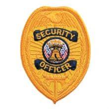 LawPro Security Officer Reverse Panel Shield Patch