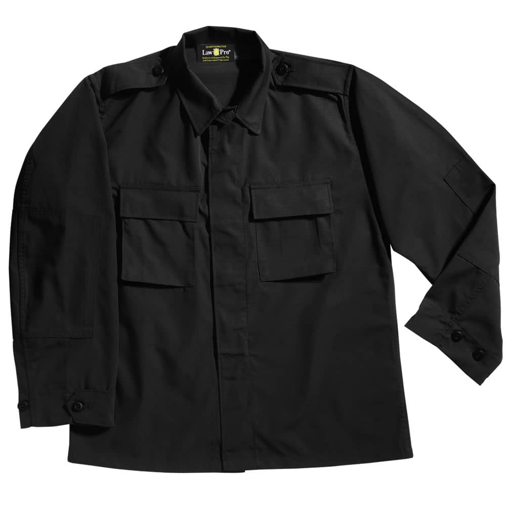 LawPro Super BDU Poly Cotton Rip 2 Pocket Long Sleeve Shirt